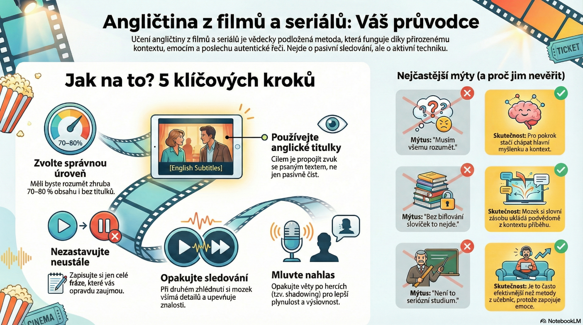 Jak se naučit anglicky z filmů a seriálů (a proč to opravdu funguje ...